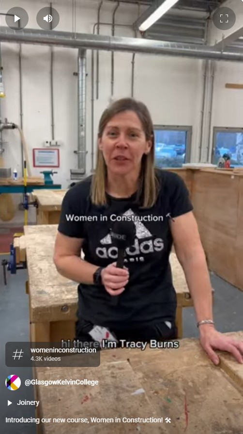 NQ WOMEN INTO CONSTRUCTION: SCQF 5 - Glasgow Kelvin College