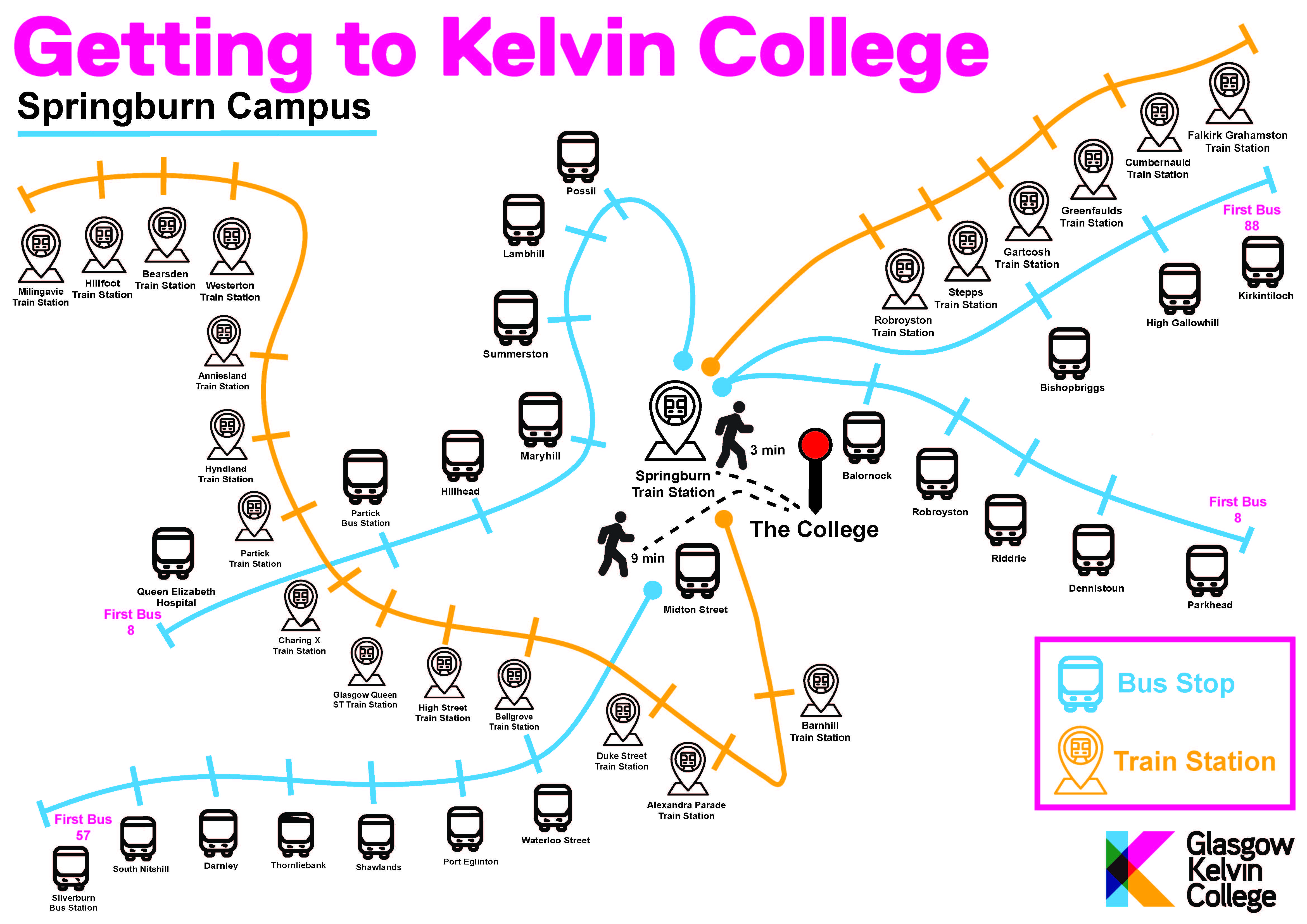 Travel To Our Campuses - Glasgow Kelvin College