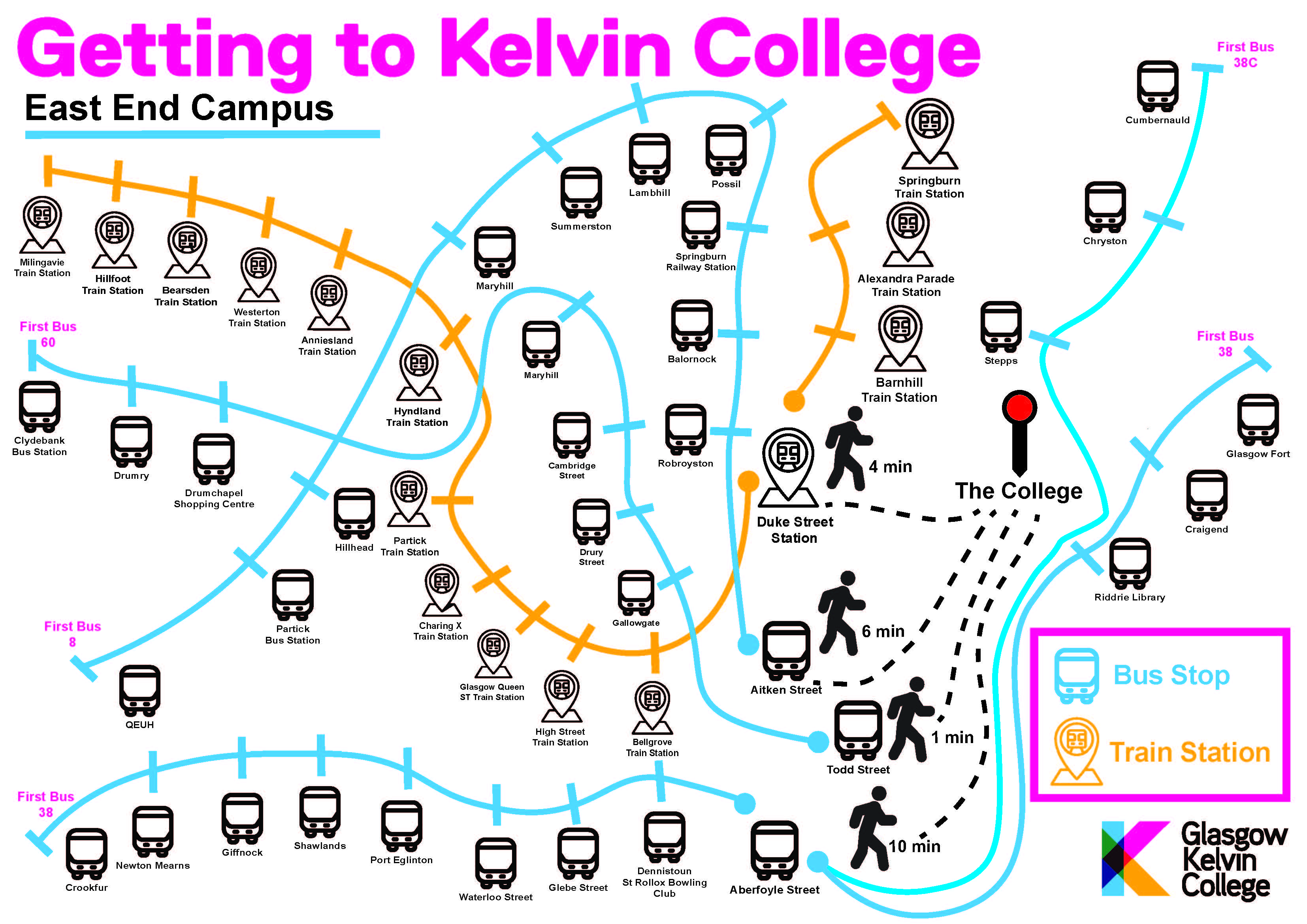 Travel To Our Campuses - Glasgow Kelvin College